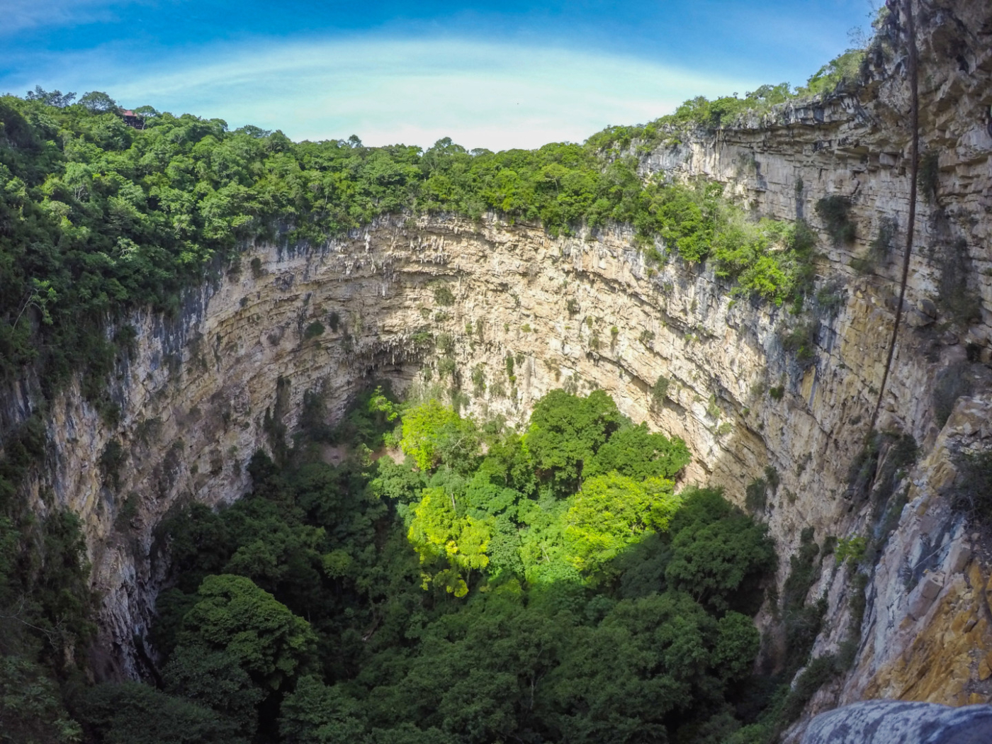 RAPPEL EN LA SIMA DE LAS COTORRAS, CHIAPAS